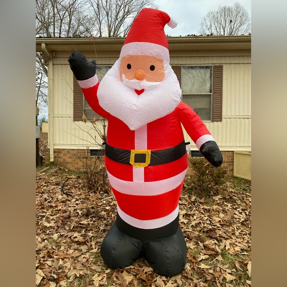 Holiday Living | Holiday | 7 Ft Inflatable Christmas Santa Claus ...
